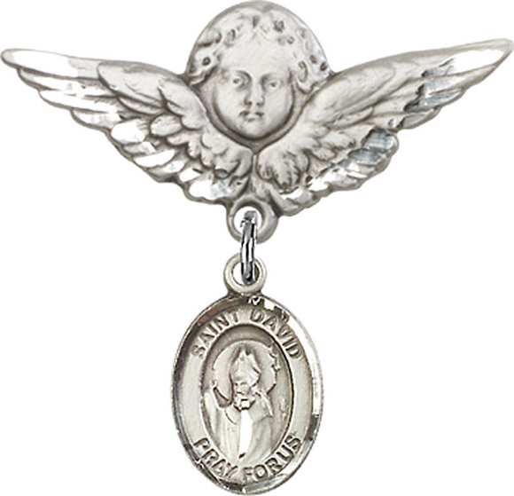Hail MaryGifts | Jewelry | St David Of Wales Baby Badge 9270733 | Poshmark